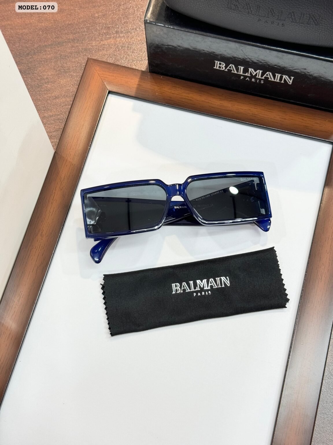 Balmain 070 Blue Black Shades – Naayo